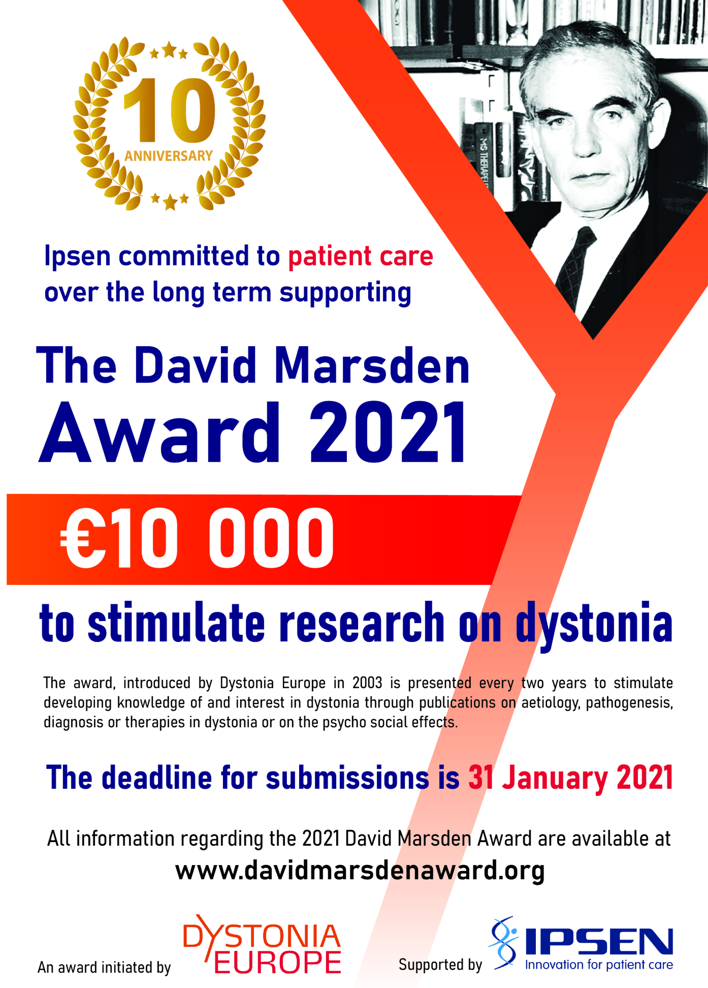David Marsden Award 2021 – open call for submission – ERN-RND ...