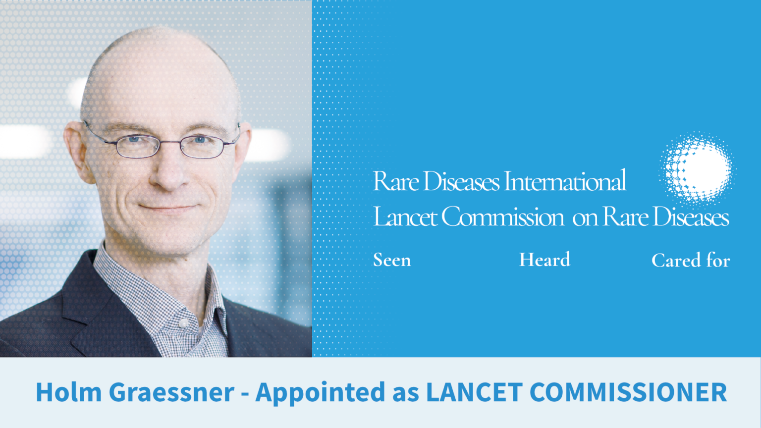 Holm Graessner becomes Lancet Commissioner – ERN-RND | European ...